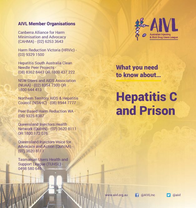 Hepatitis C and Prison: The Key Issues - Australian Injecting and ...